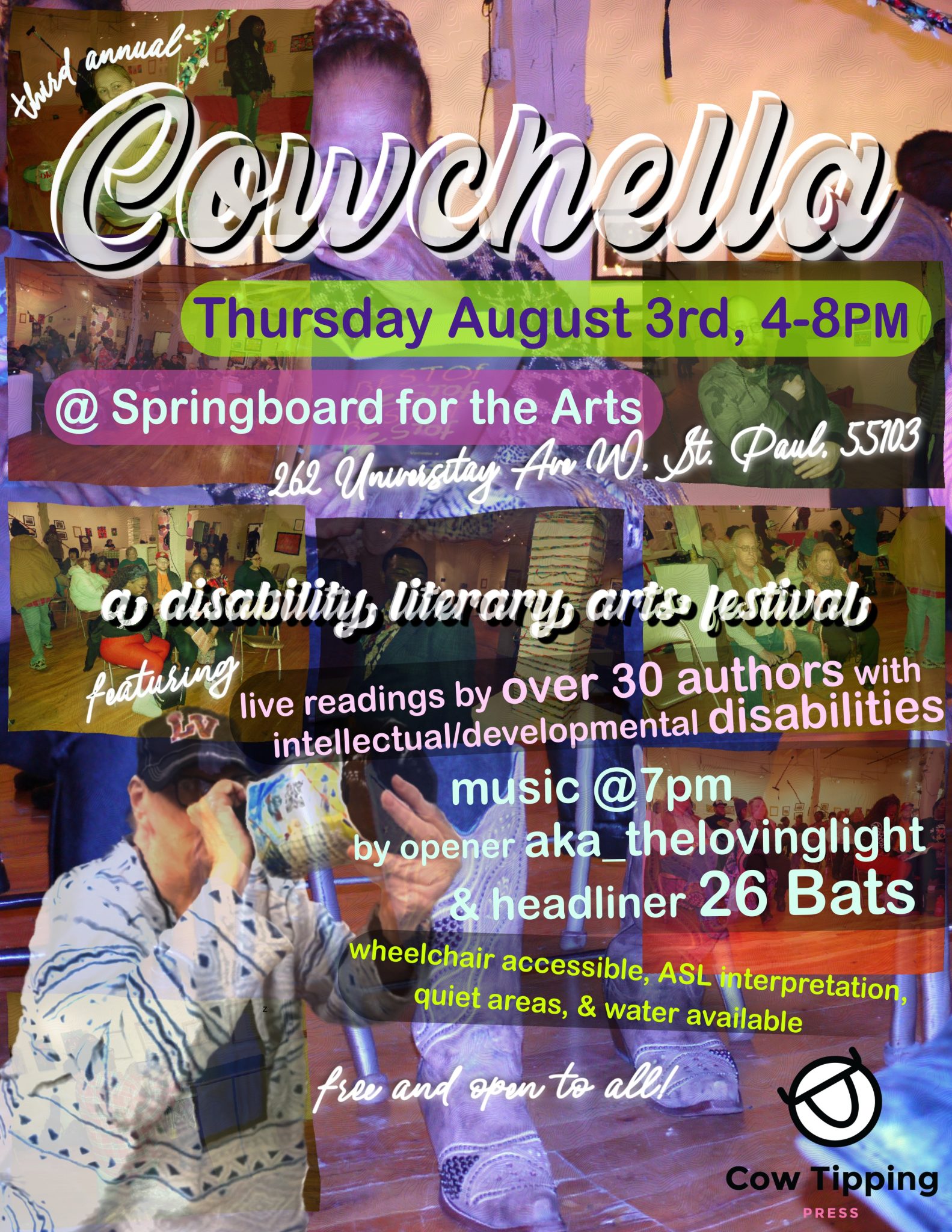 Cow Tipping Press – Changing the Narrative on Disability